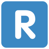 Regional Indicator Symbol Letter R Emoji on Twitter Twemoji 1.0