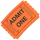 🎟️ Admission Tickets Emoji on Twitter Emoji Stickers 13.1
