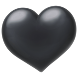 🖤 Corazón Negro Emoji on Twitter Emoji Stickers 13.1