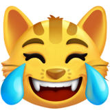 😹 Chat Qui Pleure De Joie Emoji on Twitter Emoji Stickers 13.1
