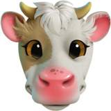 🐮 Muso Di Mucca Emoji on Twitter Emoji Stickers 13.1