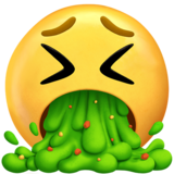 🤮 Face Vomiting Emoji on Twitter Emoji Stickers 13.1