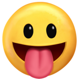 😛 Cara Sacando La Lengua Emoji on Twitter Emoji Stickers 13.1