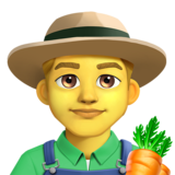 👨‍🌾 Man Farmer Emoji on Twitter Emoji Stickers 13.1
