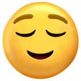 😌 Rosto Aliviado Emoji on Twitter Emoji Stickers 13.1