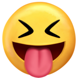😝 Gezicht Met Uitgestoken Tong En Dichtgeknepen Ogen Emoji on Twitter ...