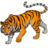 🐅 Tiger Emoji on Twitter Emoji Stickers 13.1