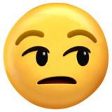 😒 Visage Blasé Emoji on Twitter Emoji Stickers 13.1