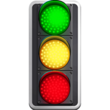 🚦 Vertical Traffic Light Emoji on Twitter Emoji Stickers 13.1