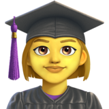 👩‍🎓 Woman Student Emoji on Twitter Emoji Stickers 13.1