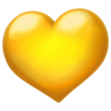 💛 Geel Hart Emoji on Twitter Emoji Stickers 13.1
