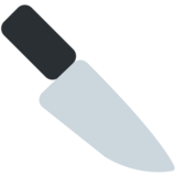 🔪 Couteau De Cuisine Emoji on Twitter / X Twemoji 2.0