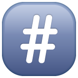 #️⃣ Keycap Number Sign Emoji on WhatsApp 2.22.8.79