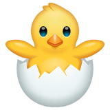 🐣 Hatching Chick Emoji on WhatsApp 2.23.2.72