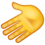 🫲 Leftwards Hand Emoji on WhatsApp 2.23.2.72