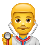 👨‍⚕️ Homem Profissional Da Saúde Emoji on WhatsApp 2.23.2.72