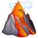 🌋 Volcano Emoji on WhatsApp 2.23.2.72