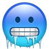 Cold Face Emoji | Emoji Cold Face Meaning