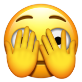 Face with Peeking Eye Emoji | Face with Peeking Eye Meaning