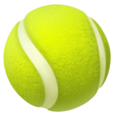 🎾 Tennis Racquet and Ball Emoji