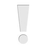 White Exclamation Mark Ornament Emoji