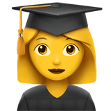 👩‍🎓 Woman Student Emoji