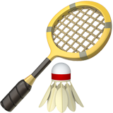 🏸 Badminton Racquet and Shuttlecock Emoji