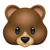 🐻 Bear Face Emoji