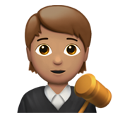🧑🏽‍⚖️ Judge: Medium Skin Tone Emoji