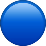 🔵 Large Blue Circle Emoji