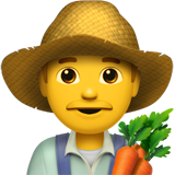 👨‍🌾 Man Farmer Emoji