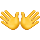 👐 Open Hands Sign Emoji