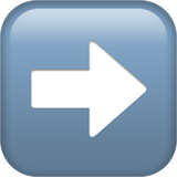 ️ Black Rightwards Arrow Emoji