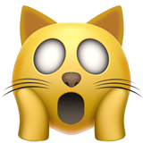 🙀 Weary Cat Face Emoji