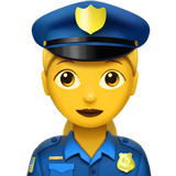👮‍♀️ Woman Police Officer Emoji