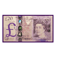 💷 Banknote with Pound Sign Emoji