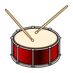 🥁 Drum with Drumsticks Emoji
