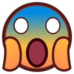 Face Screaming in Fear Emoji | Face Screaming in Fear Meaning