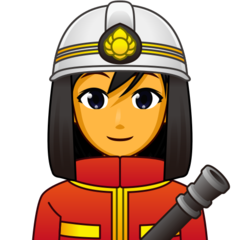 👩‍🚒 Woman Firefighter Emoji