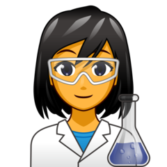👩‍🔬 Woman Scientist Emoji