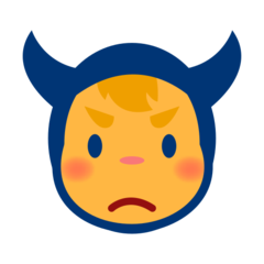 Angry Face with Horns Emoji | Imp Emoji | Angry Face Horns Meaning
