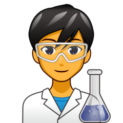 Man Scientist Emoji | Emoji Man Scientist Meaning