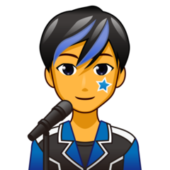 Man Singer Emoji | Emoji Man Singer Meaning