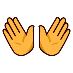 Open Hands Emoji | Emoji Open Hands Meaning