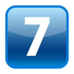 7️⃣ Keycap Digit Seven Emoji