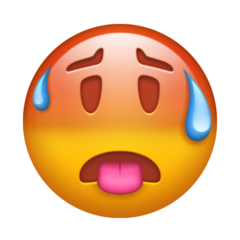 🥵 Hot Face Emoji