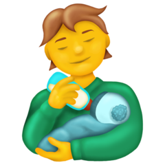 🧑‍🍼 Person Feeding Baby Emoji