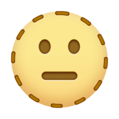 🫥 Dotted Line Face Emoji