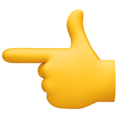 Backhand Index Pointing Left Emoji | Backhand Index Pointing Left Meaning
