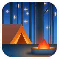 🏕️ Camping Emoji